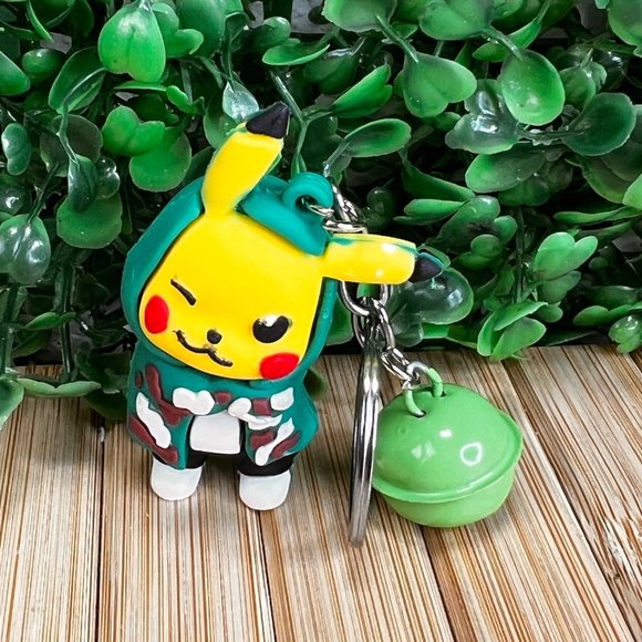 Pokemon | Toys | Pokemon Anime Figure Pikachu Keychain Cute | Poshmark